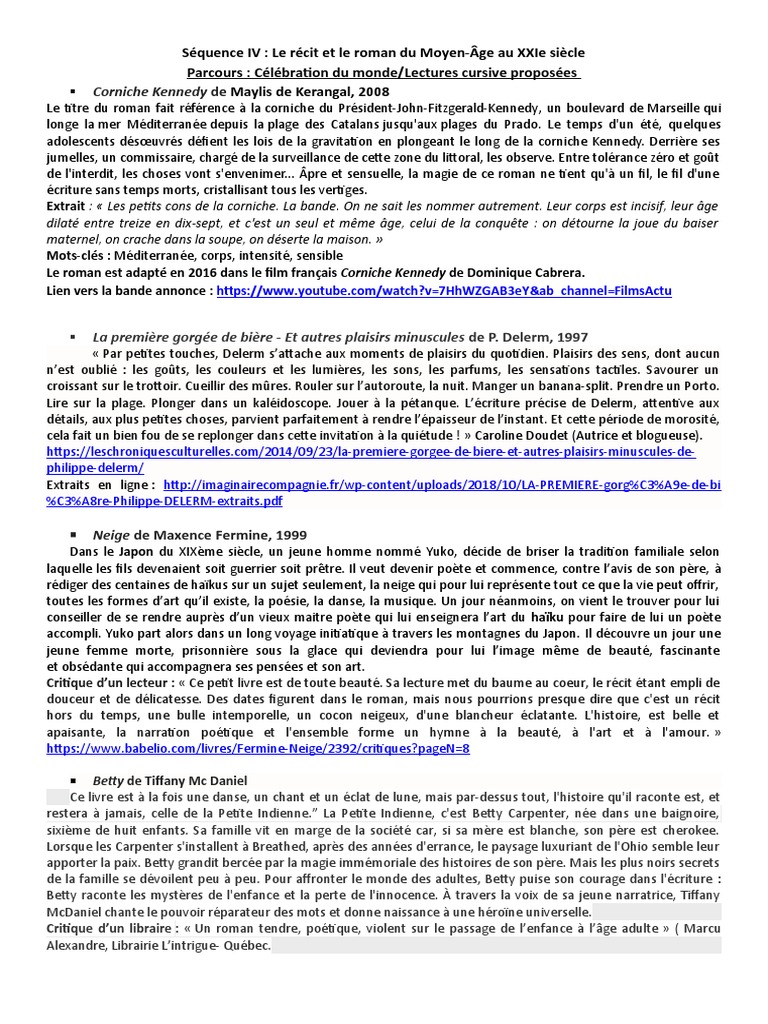 Lectures Cursives Sequence 4 | PDF