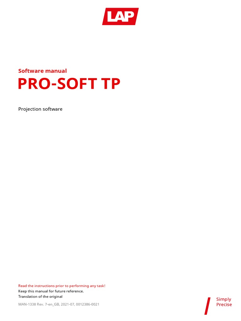 Pro Soft TP SW Oper Man 1338 Rev 7 en GB | PDF | Ip Address | Gateway (Telecommunications)