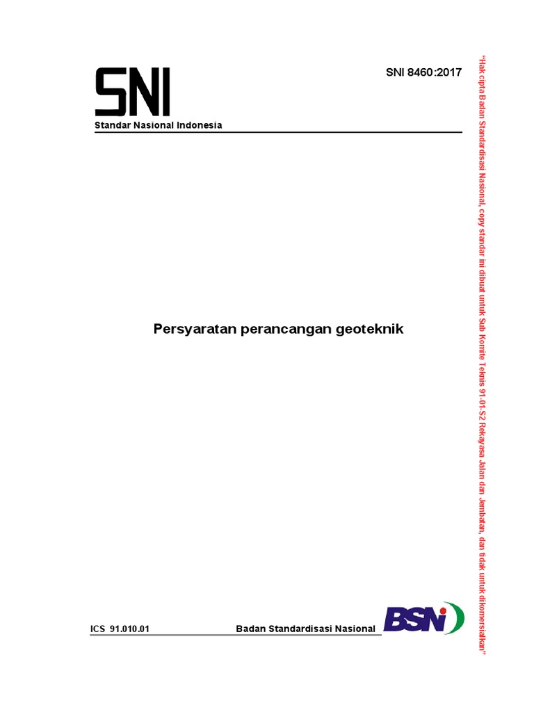 Sni Geotek | PDF