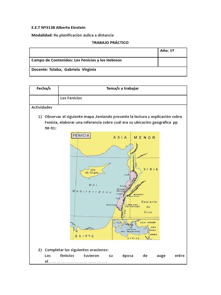 TP10.Fenicios y Hebreos.3138 | PDF