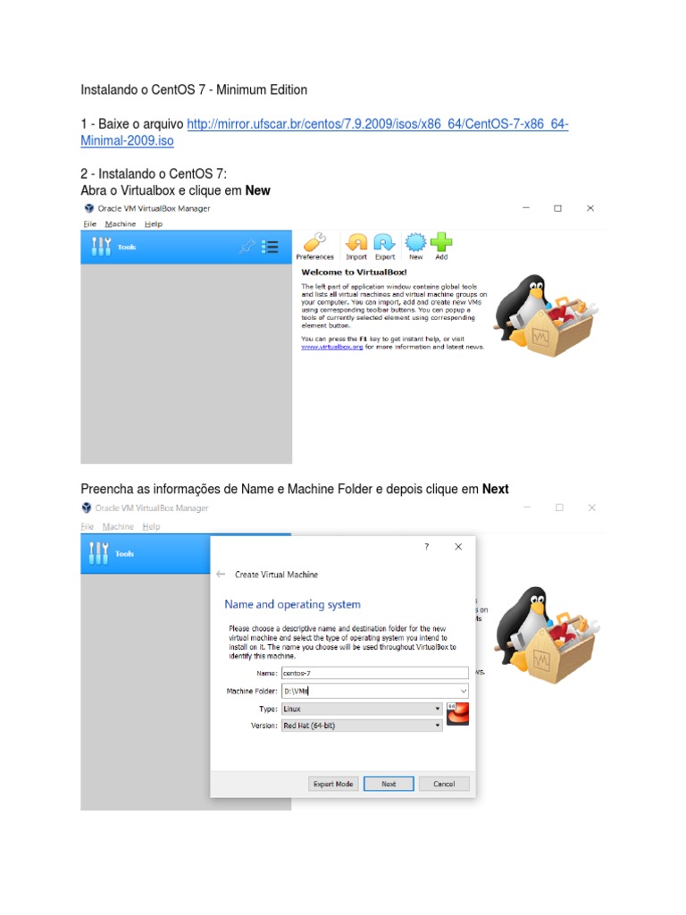 Instalando o CentOS 7 | PDF