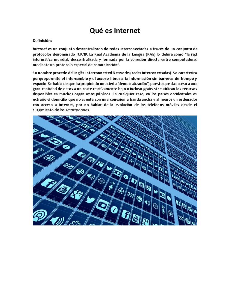 Qué es Internet | PDF