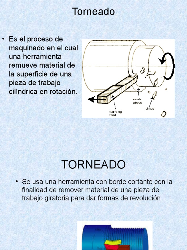 Torneado | PDF | Ciencias fisicas | Ingeniería mecánica