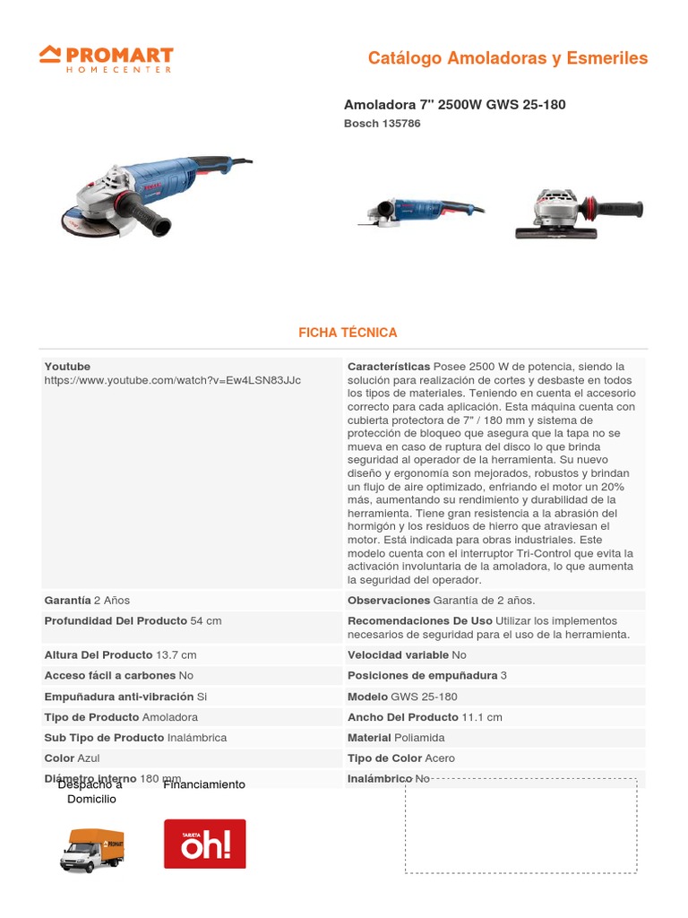 Amoladora 7 | PDF