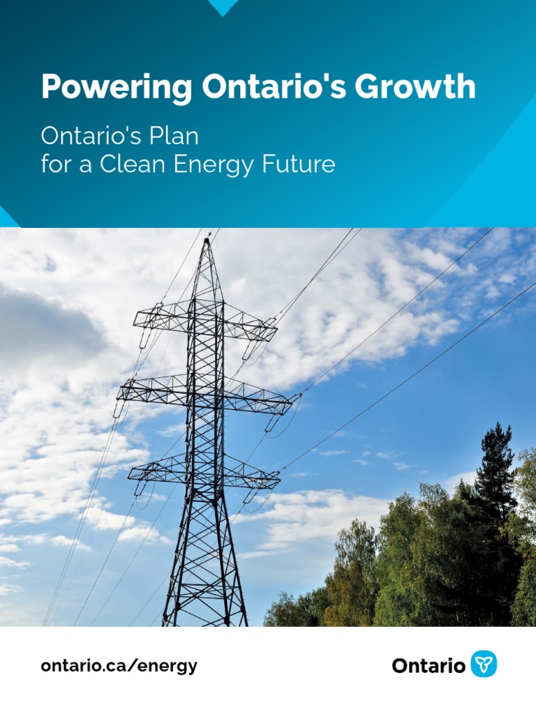 Energy Powering Ontarios Growth Report en 2023-07-07 | PDF | Electric ...