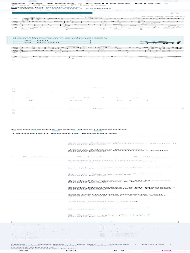 Yo Te Amo - Celines Diaz - Partitura Piano PDF | PDF