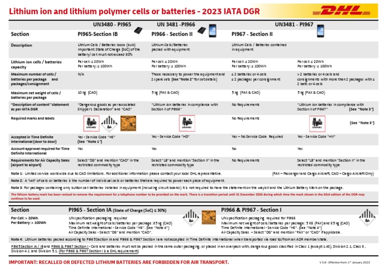 Liba Ion Batteries 2023 | PDF