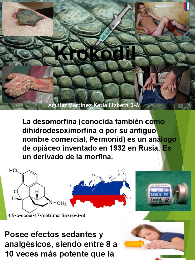Krokodil | PDF | Ciencias de la Salud | Enfermedades y trastornos