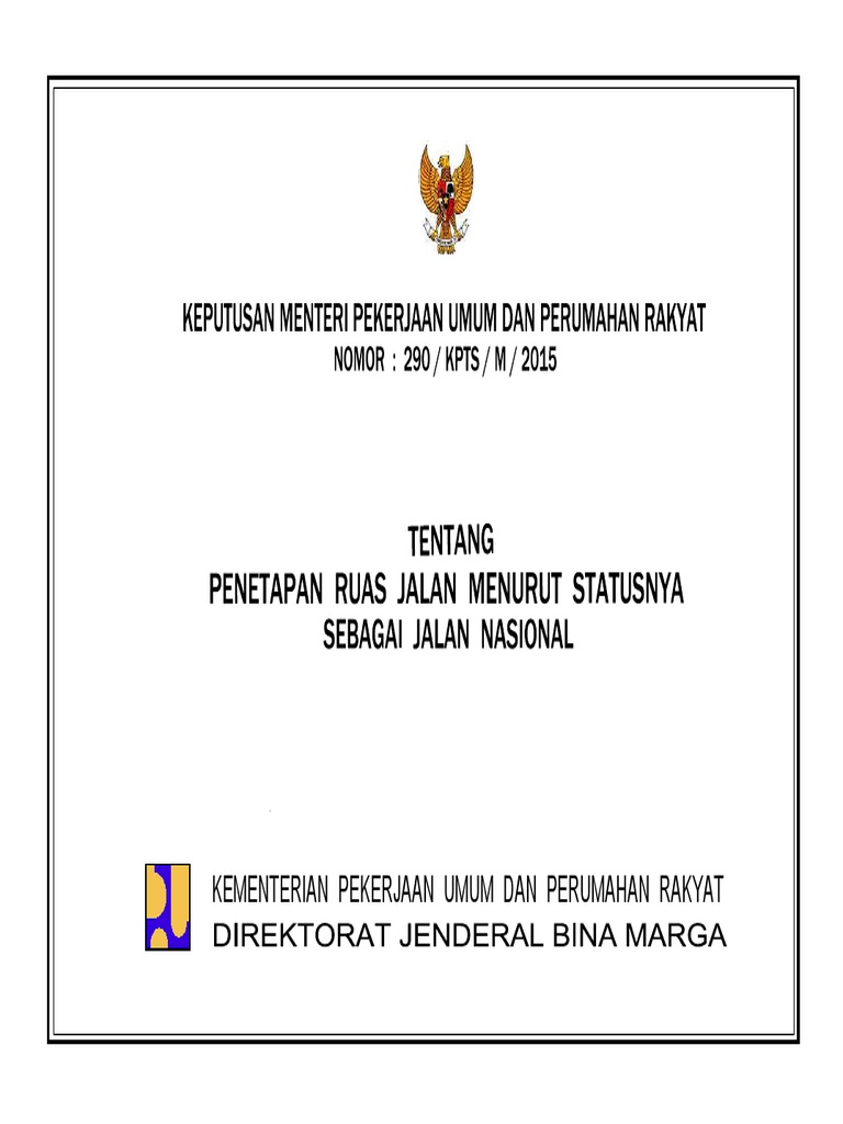 SK Jalan Nasional 2015 | PDF