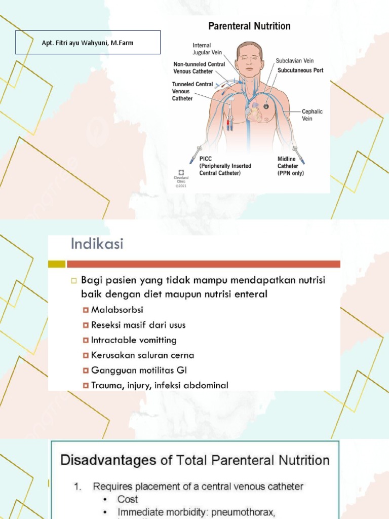 Total Parenteral Nutrition (TPN) | PDF