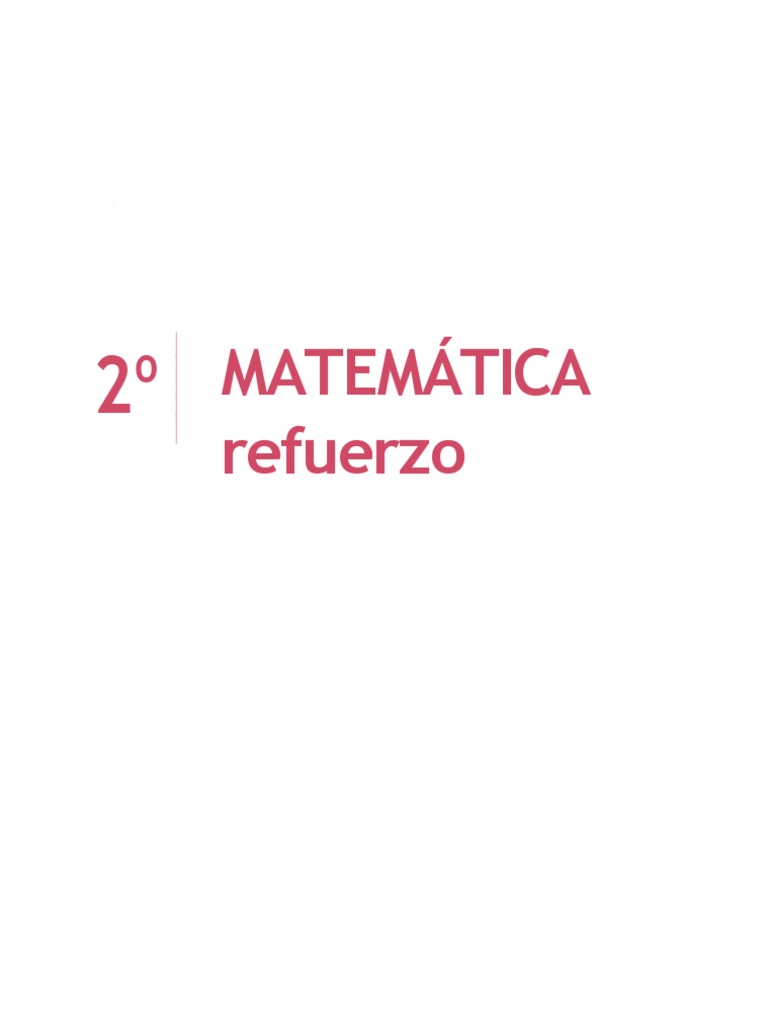 CUADERNILLO-DE-TRABAJO-APTUS-U1-Matematica-2°-BÁSICO | PDF