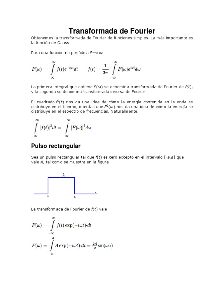 Transformada de Fourier Con MATLAB | PDF