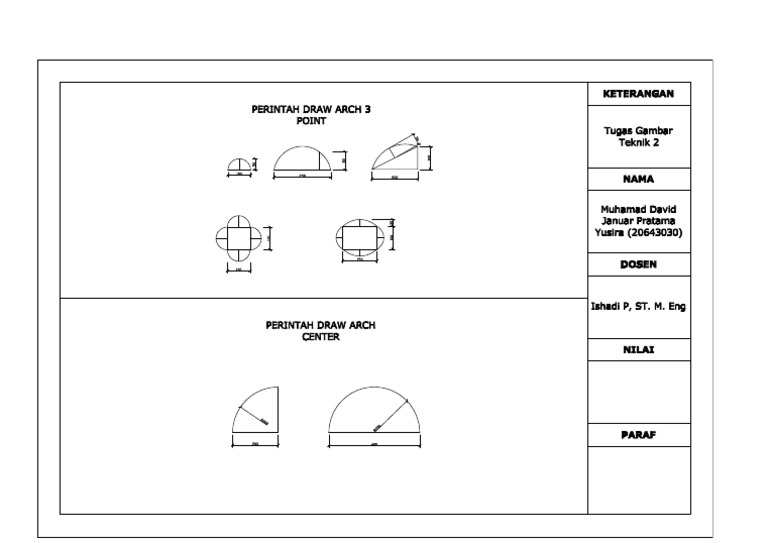 TUGAS GAMTEK AUTOCAD 2 - 20643030 - Muhamad David Januar Pratama Yusira ...