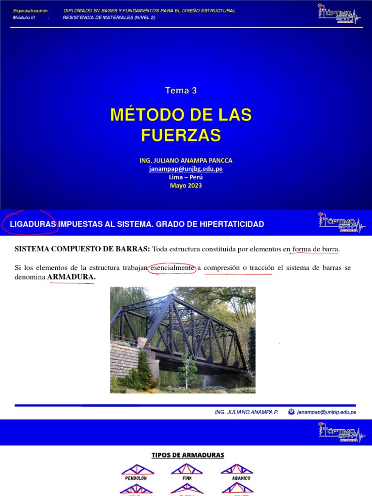 Método de Las Fuerzas | PDF