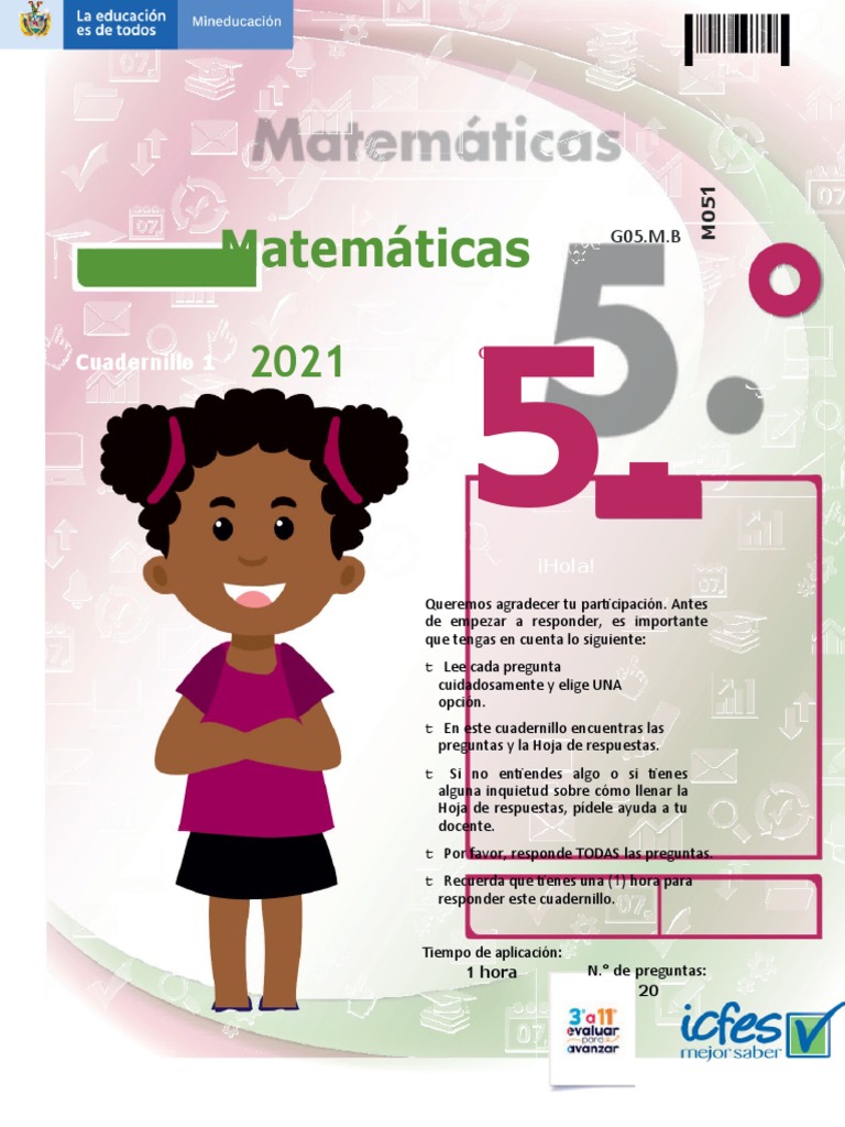 Cuadernillo Matematicas 5 1 | PDF