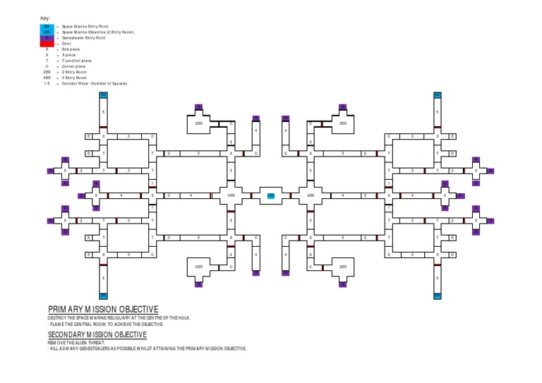 Space Hulk Multiplayer - Board - Layout | PDF