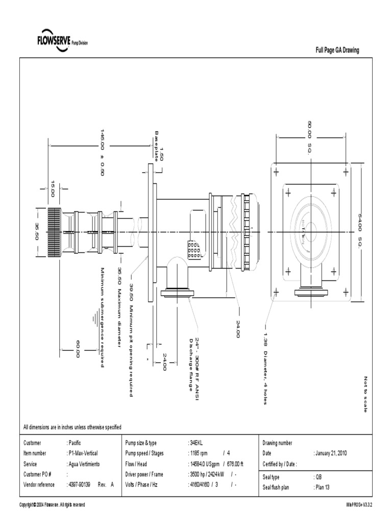 Sectional Drawings | PDF | Pump | Mechanical Engineering