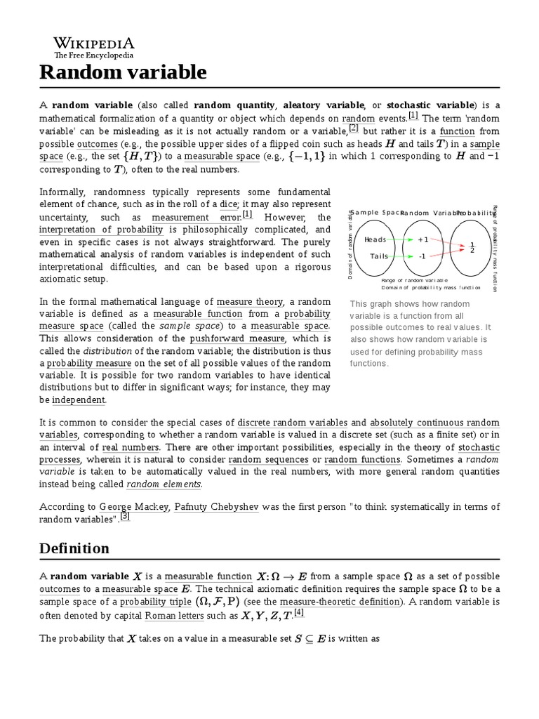 Random Variable | PDF