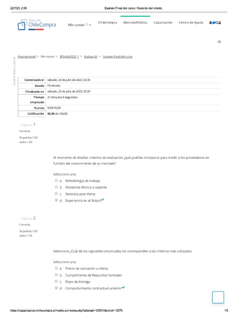 Prueba Modulo 3, 2° Curso | PDF