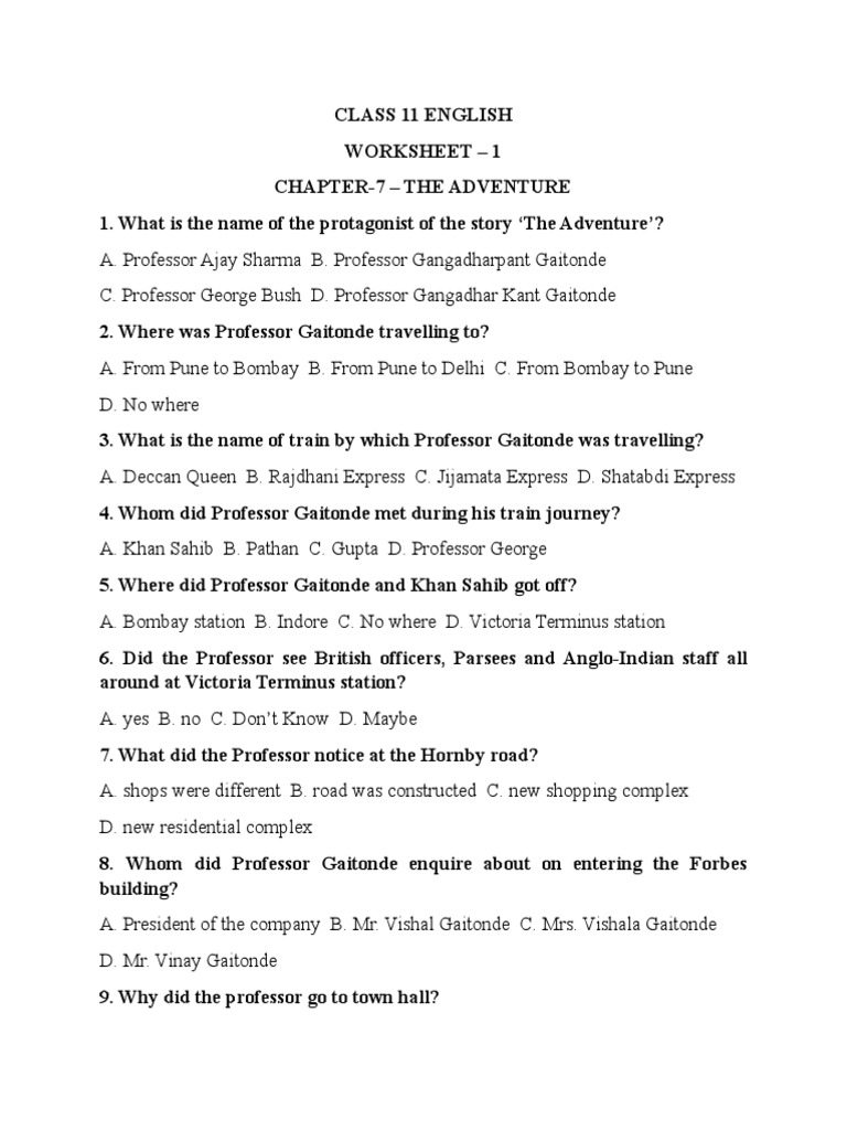 Class 11 English WS1,2,3 | PDF | Electron | Determinism