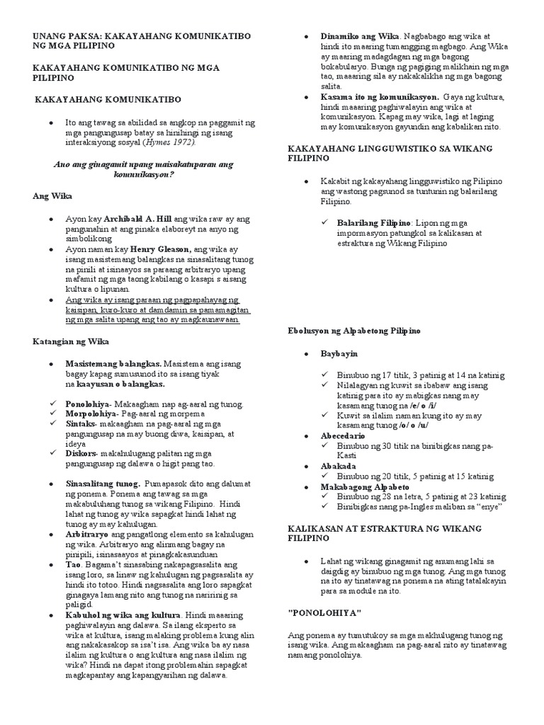 Filipino 2 | PDF