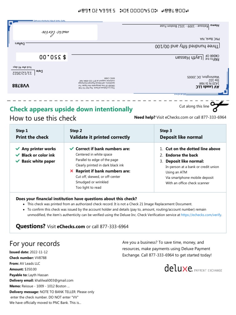 Check | PDF | Cheque | Banking