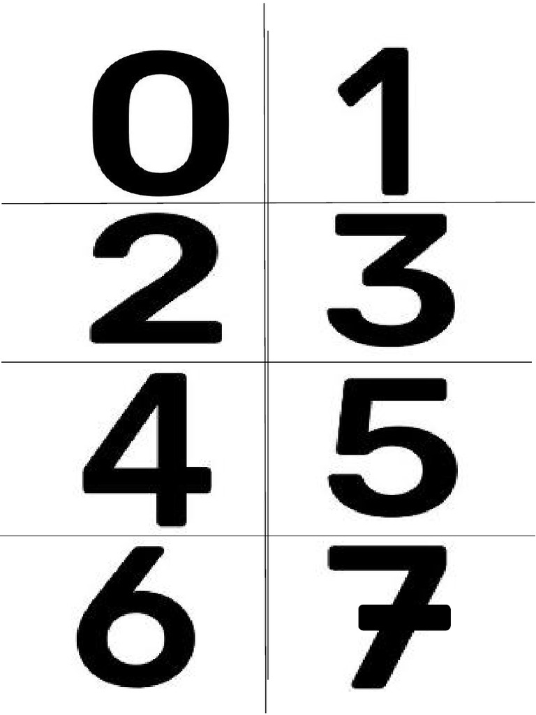 Num. Del 0 Al 20 | PDF