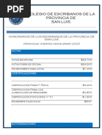 Costo Registro Testamento 2025 | PDF | Ley de Propiedad | Ley de Tierras