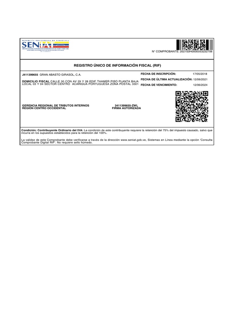 Abrir RIF GRAN ABASTO GIRASOL-2021 | PDF