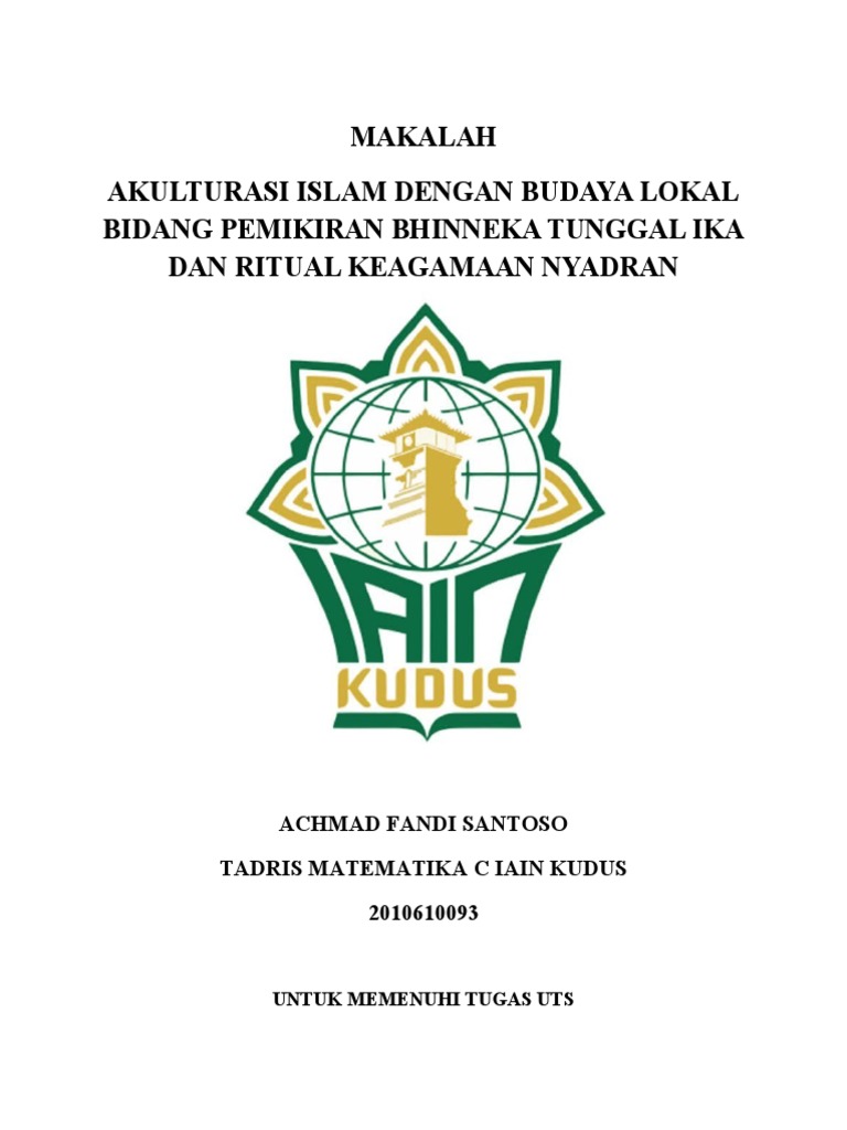 Cover UTS Hijua MUDA | PDF