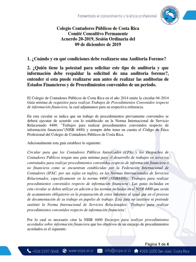 Auditoria Forense | PDF