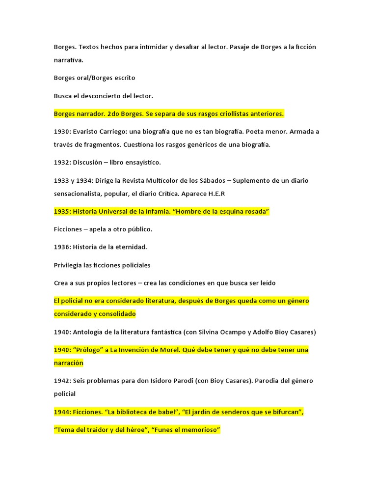 1-Jorge Luis Borges (Clases Goloboff) | PDF | Vanguardia