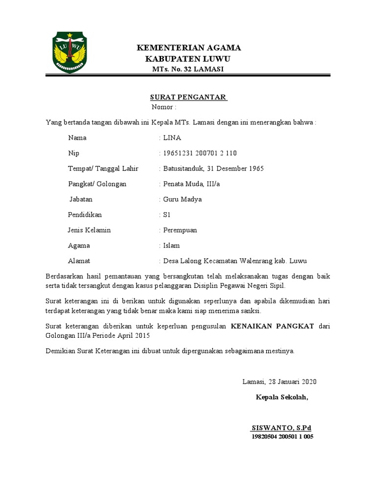 Surat Pengantar BBM | PDF