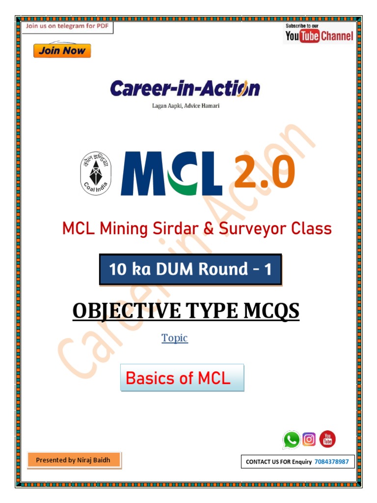 MCL 2.0 10 KA DUM Round-1 PDF | PDF