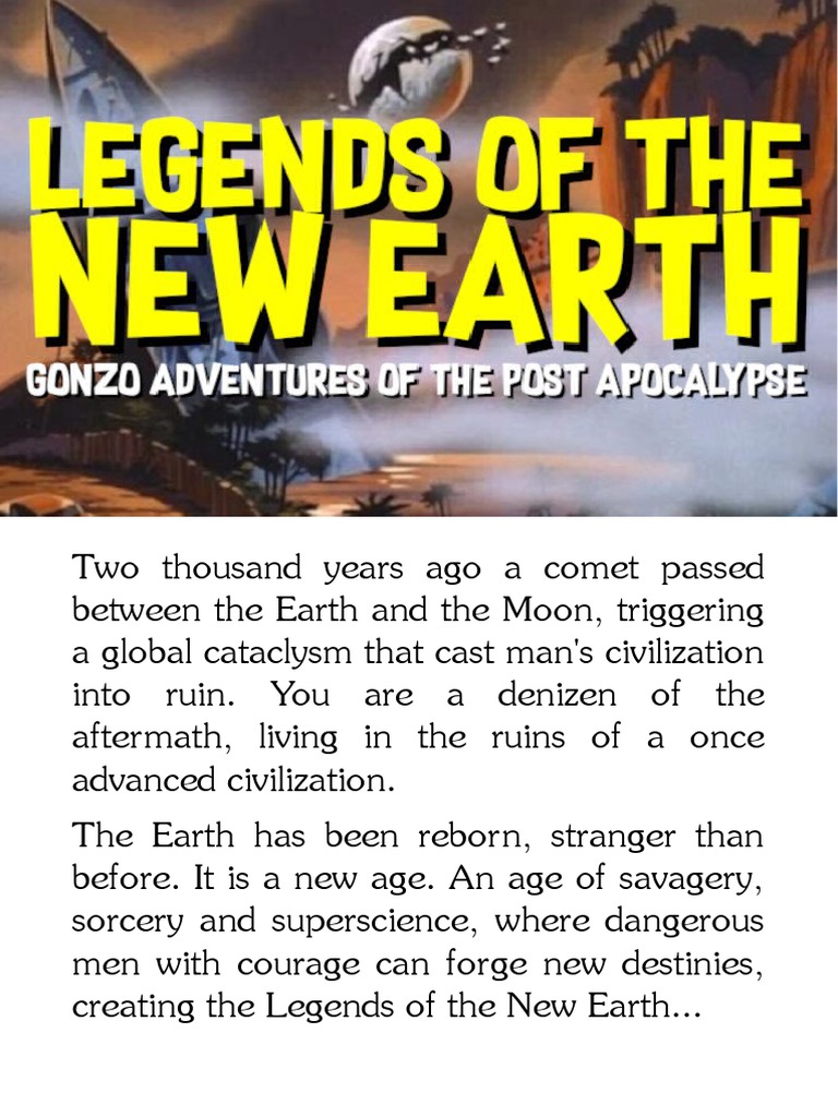 Legends of The New Earth | PDF