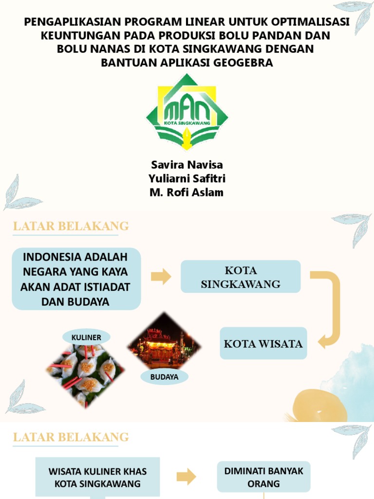 Contoh powerpoint untuk presentasi penelitian | PDF