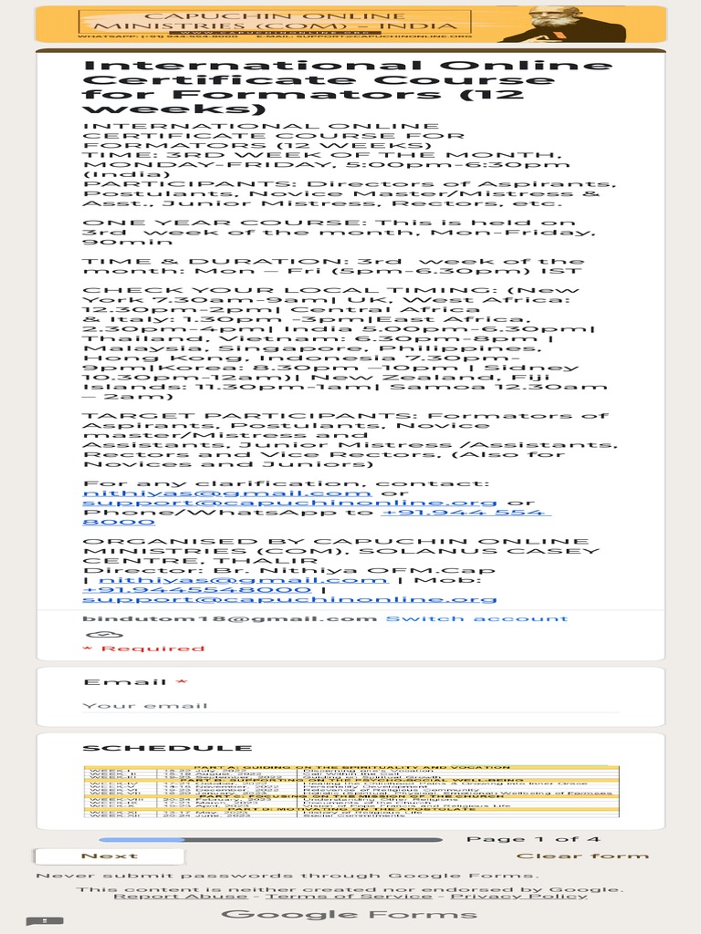 International Online Certificate Course For Formators (12 Weeks) 2 | PDF