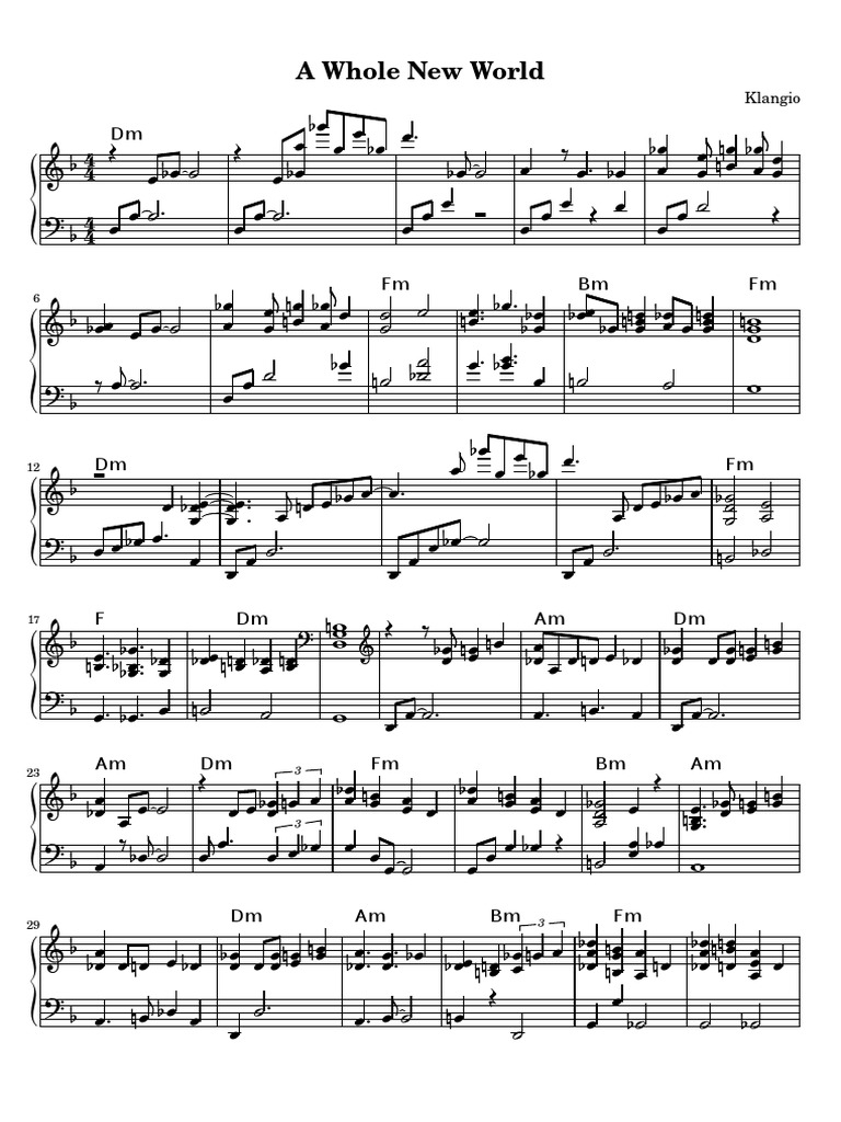 A Whole New World-1 | PDF