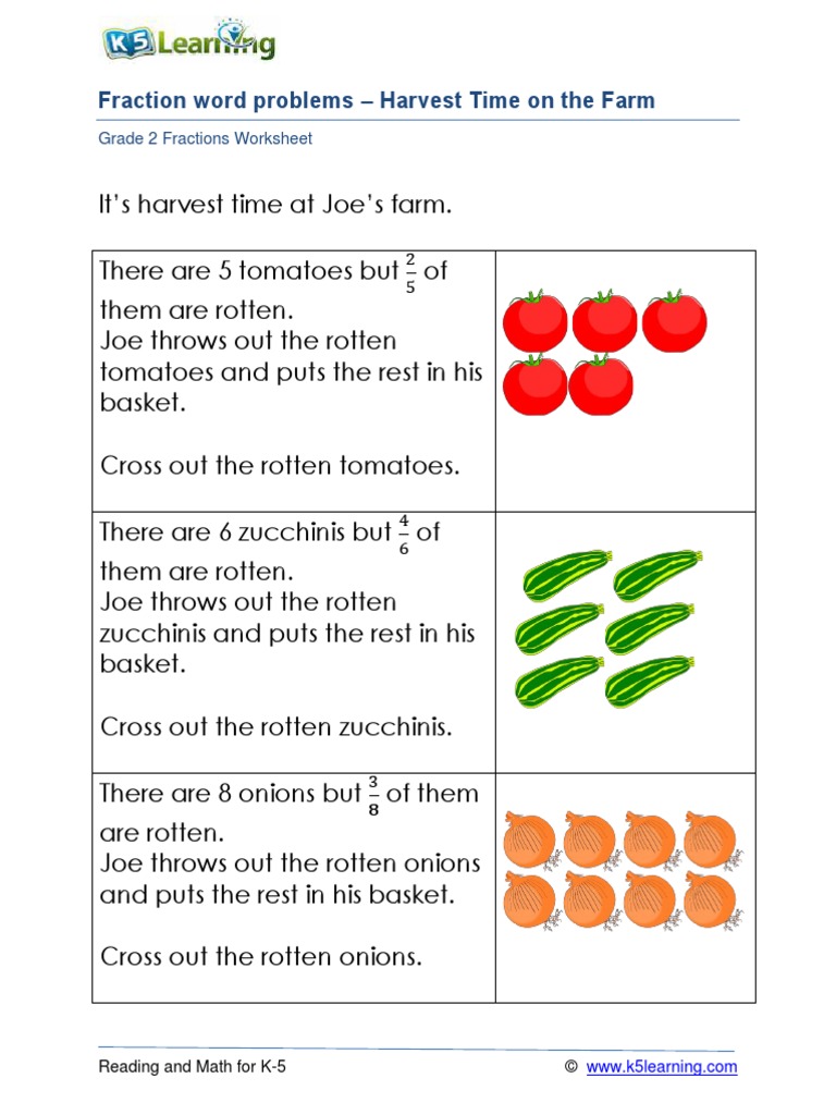 ITMC Contest Grade-2-Fractions-Word-Problem-D | PDF