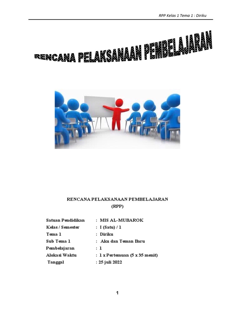1-RPP TEMA 1 Diriku | PDF