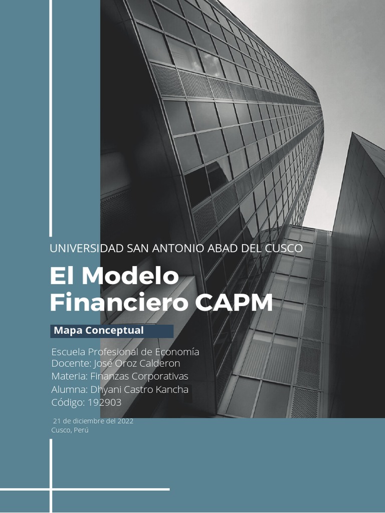 Modelo CAPM | PDF