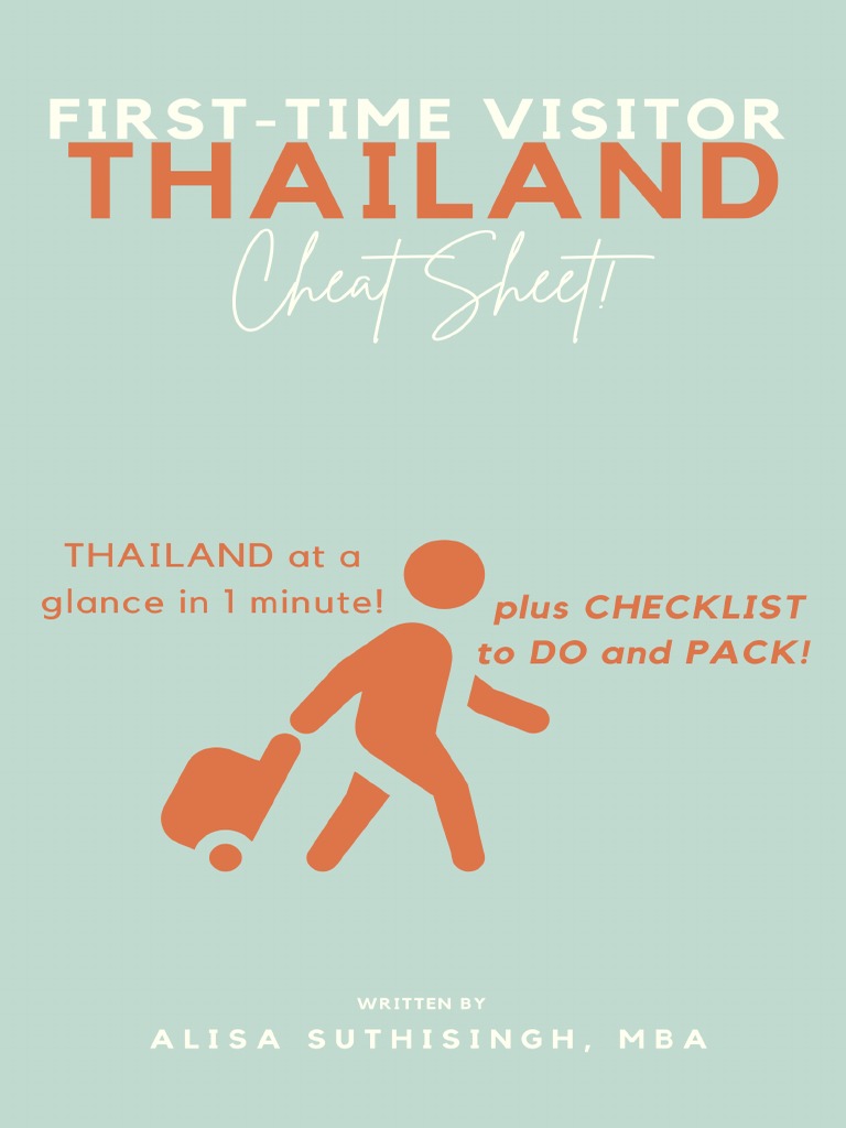 Thailand Cheat Sheet Thailand Vs - Globe | PDF