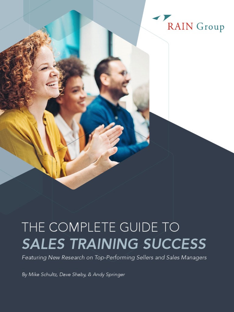 The Complete Guide To Sales Training Success Revised | PDF