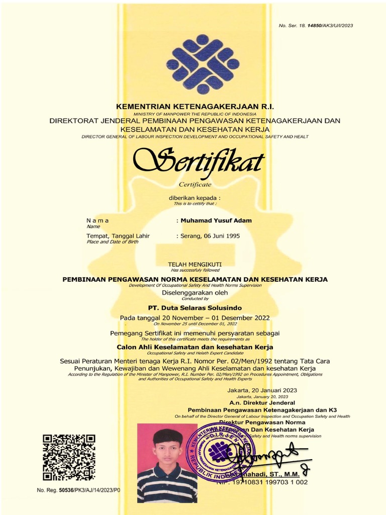 Muhamad Yusuf Adam | PDF