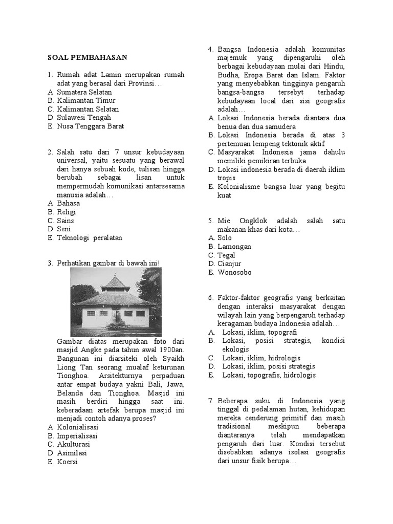 Soal Pembahasan | PDF