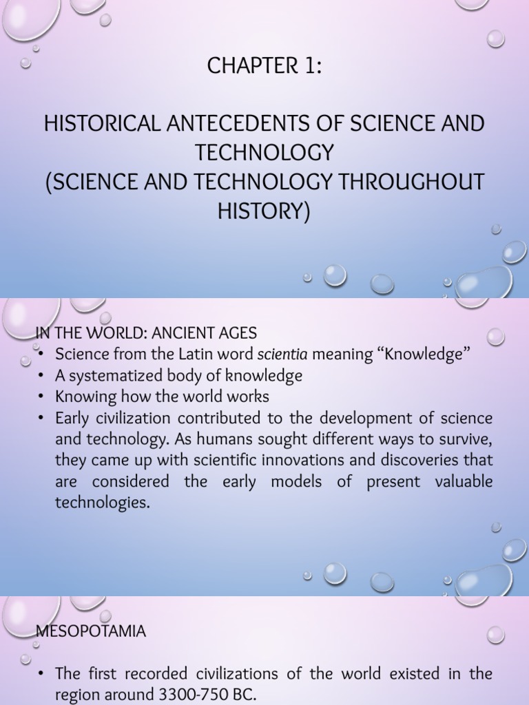 History of Science 2022-2023 | PDF