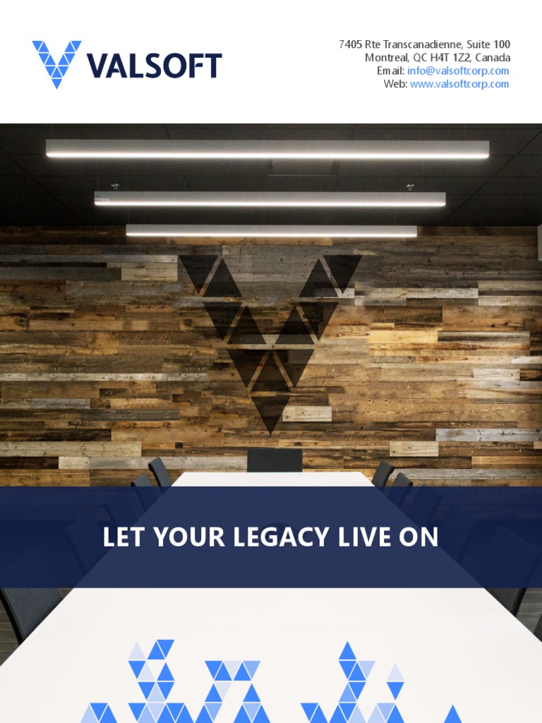 Valsoft Brochure | PDF