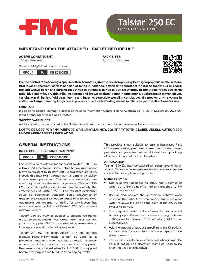 talstar_250_ec_label_fmc_18_2545 | PDF