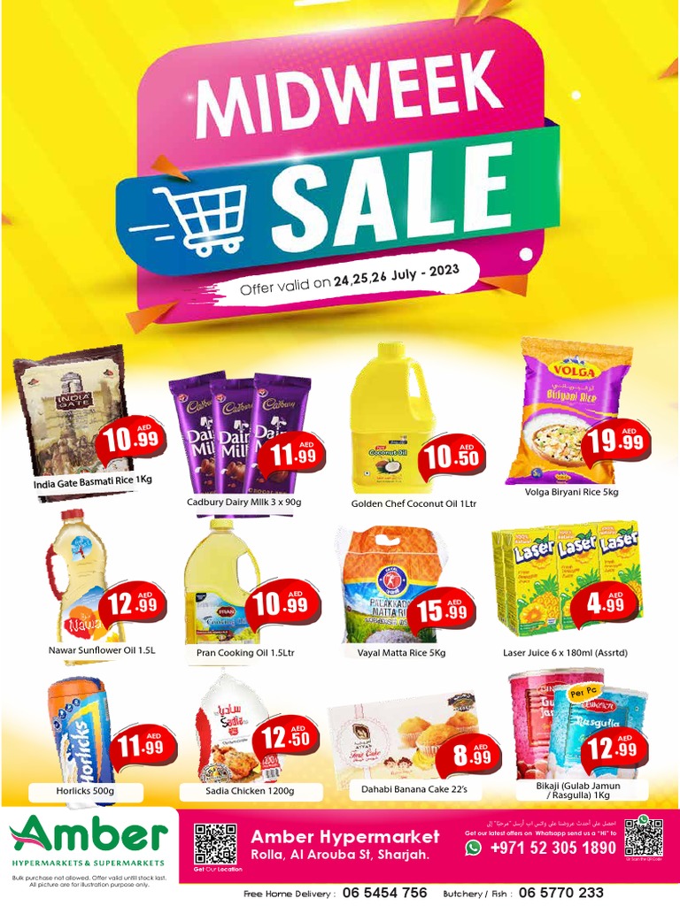 Amber Rolla Midweek July 24-26-2023 | Download Free PDF | Foods | Cuisine