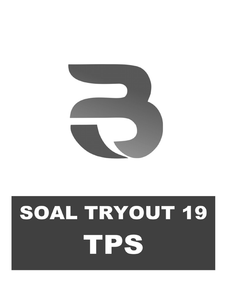 Tryout TPS 19 (Kunci Jawaban) | PDF